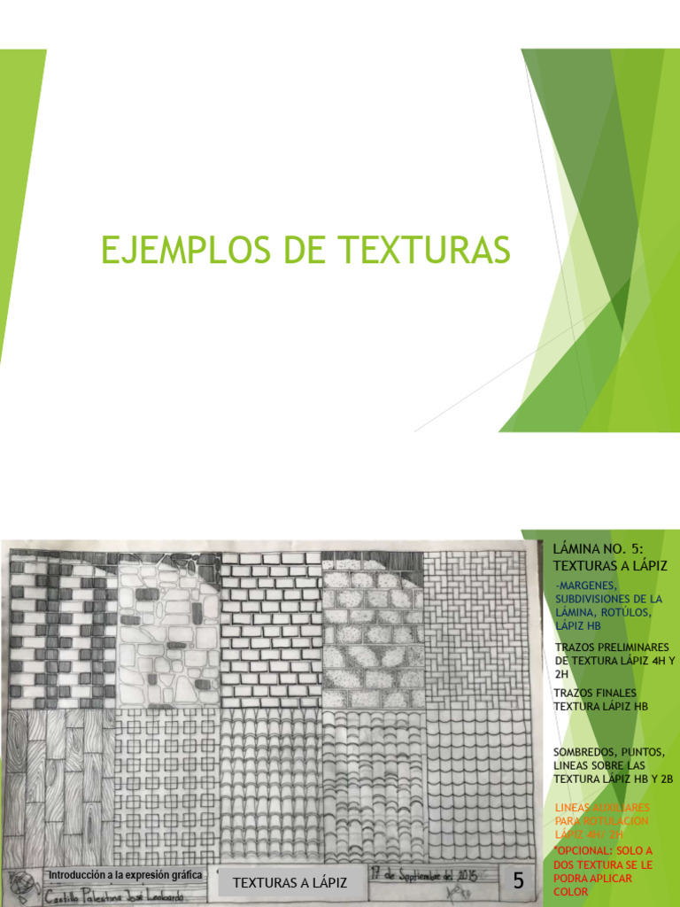 Ejemplos Texturas | PDF