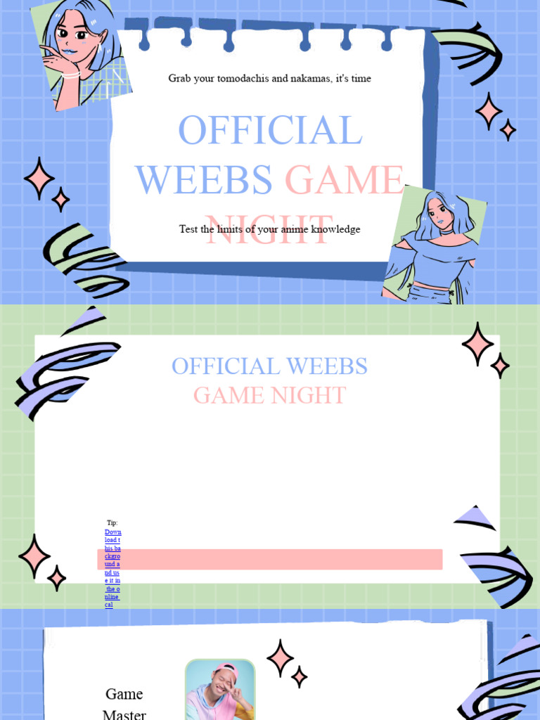 Anime Trivia Night for Weebs | PDF