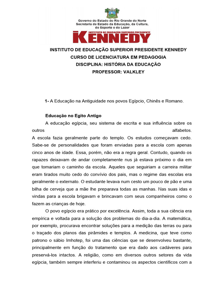 Erika Marta de Medeiros Alves HISTORIA COMPLETO | PDF | Alfabeto | China
