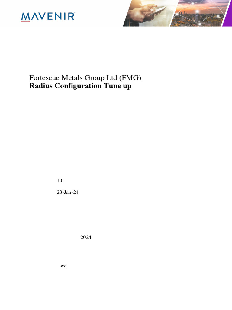 Radius AAA Configuration v1.0 | PDF | Radius | Computing