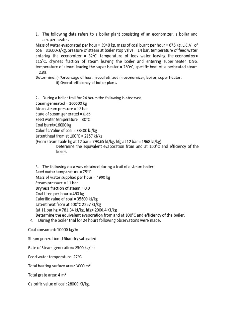 Tutorial Chapter 1 Boiler | Download Free PDF | Boiler | Steam