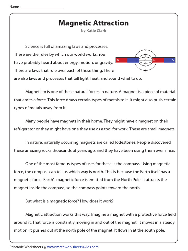 Understanding Magnetic Attraction | PDF | Magnet | Magnetism