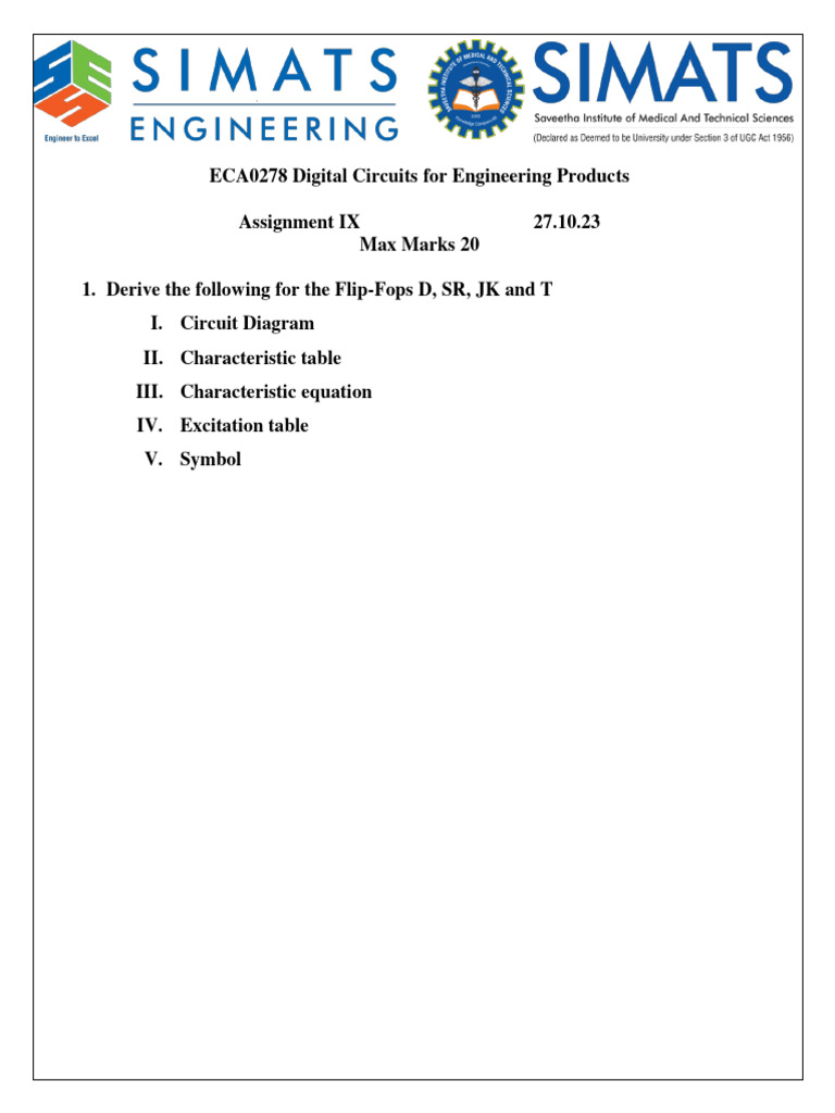 ECA0278 Digital Assignment IX Question | PDF | Teaching Methods & Materials | Computers
