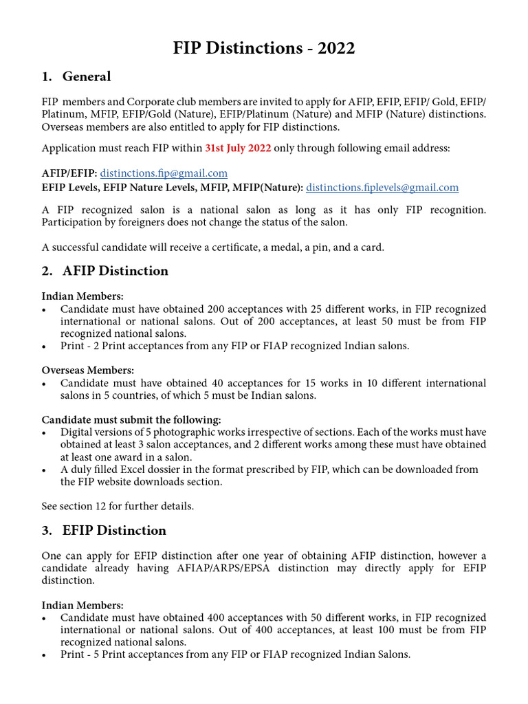 FIP_Distinctions_2022 | PDF | Image