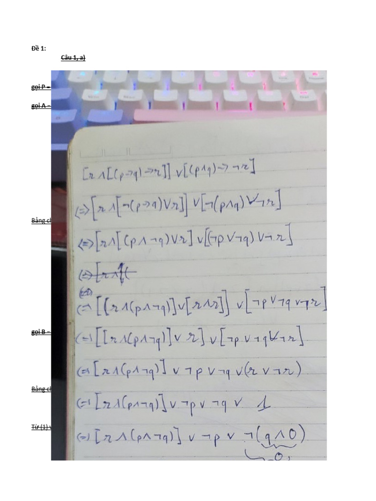 TRR Giải Đề | PDF