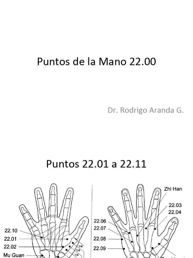 Puntos de Acupuntura Tung en la Mano | PDF | Mano | Anatomía