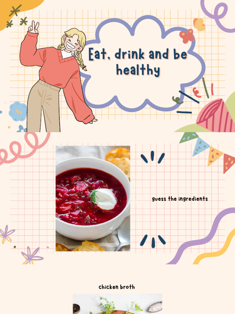 Healthy Eating and Food Vocabulary | PDF