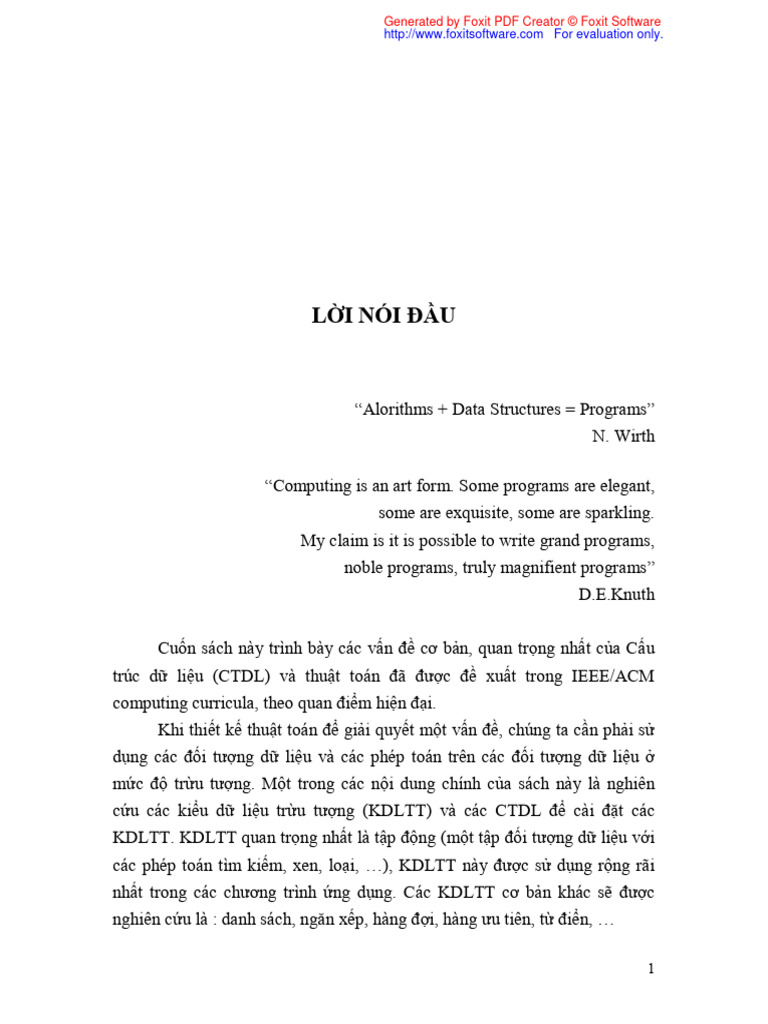 CTDL Và TT | PDF