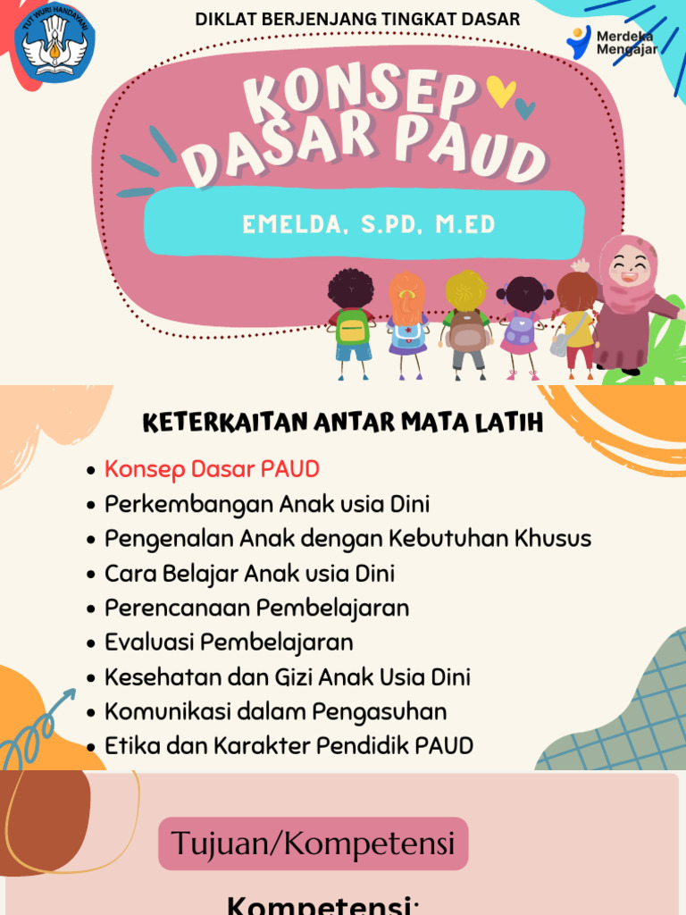 Konsep Dasar Paud - Emelda | PDF | Karier & Perkembangan | Kesehatan Holistik