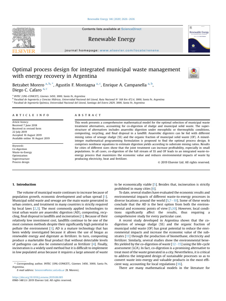 Waste To Energy | PDF | Anaerobic Digestion | Sewage Treatment