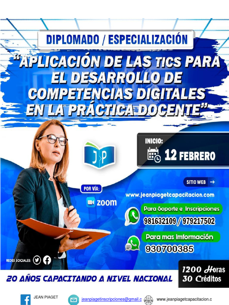 Aplicacion de Las Tics Para El Desarrollo de Competencias Digitales en La Practica Docente | PDF ...