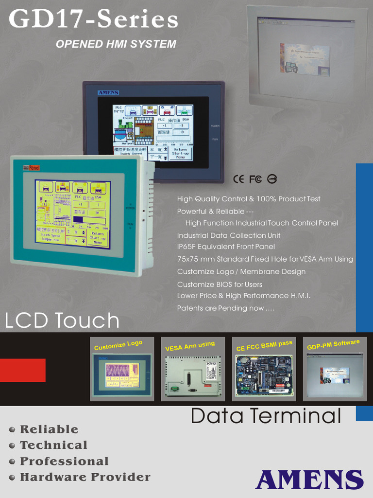 gd17 Catalog | PDF | Programmable Logic Controller | Liquid Crystal Display