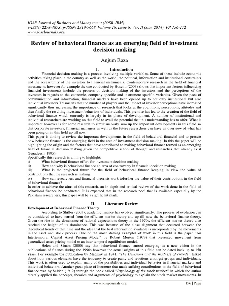 Aaaa | PDF | Behavioral Economics | Investing