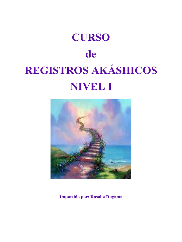 Curso de Registros Akáshicos Nivel I | PDF | Amor | Dios