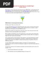 Imrd Examples | PDF | Materials | Physical Sciences