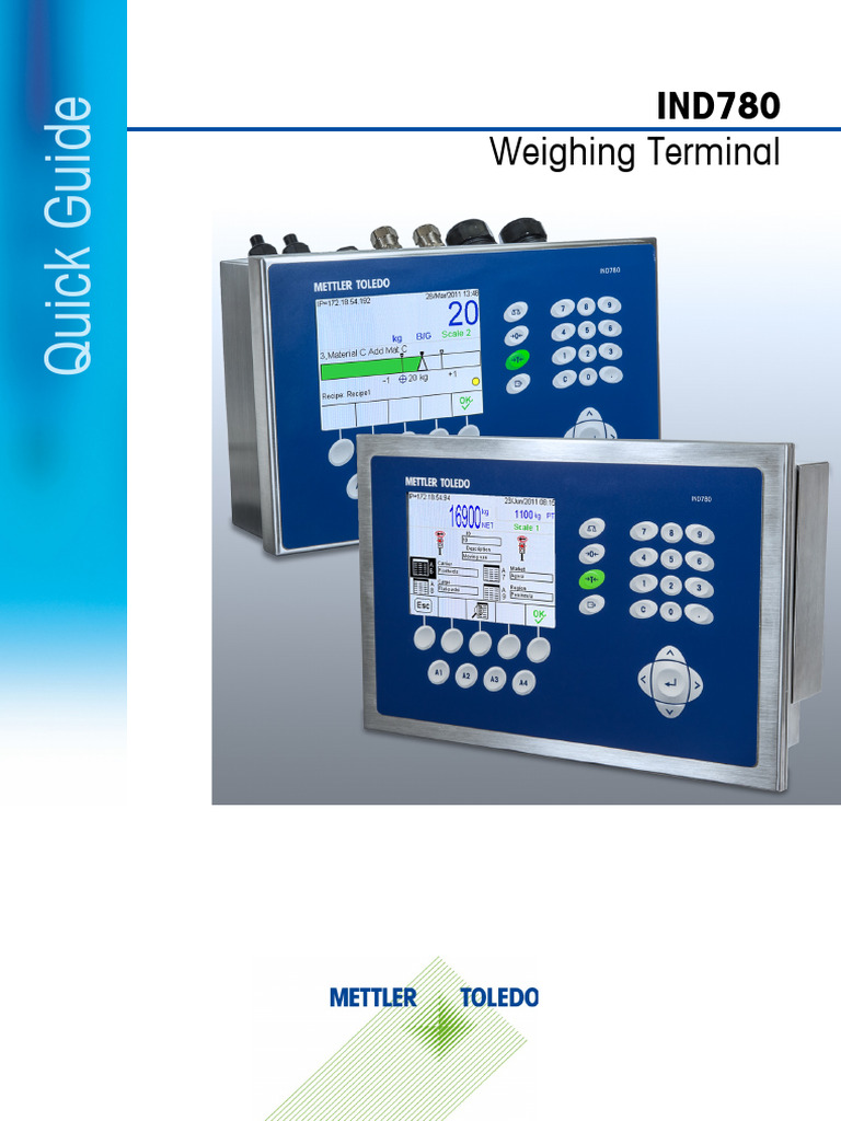 Weighing Terminal | PDF | Alternating Current | Programmable Logic ...