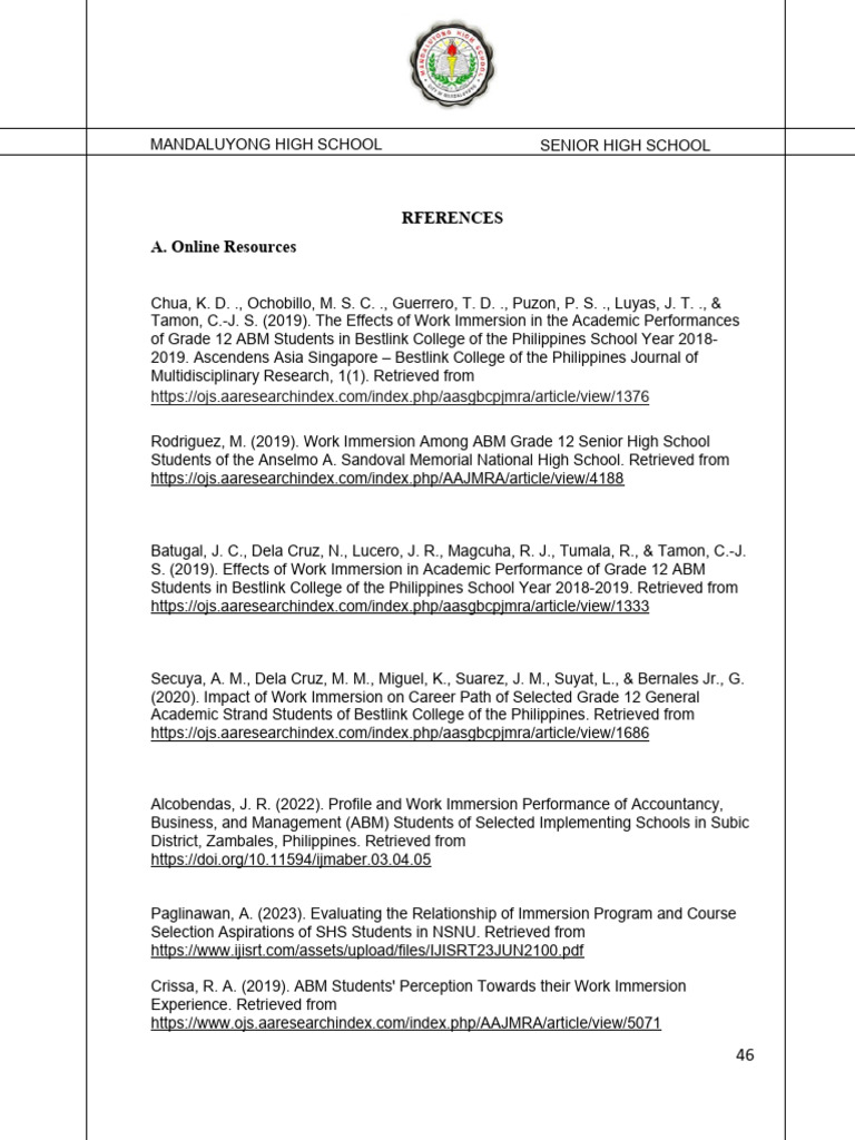 References | PDF | Career & Growth