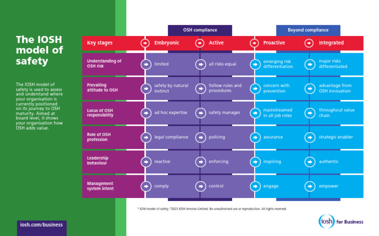 Iosh Model of Safety | PDF | Business
