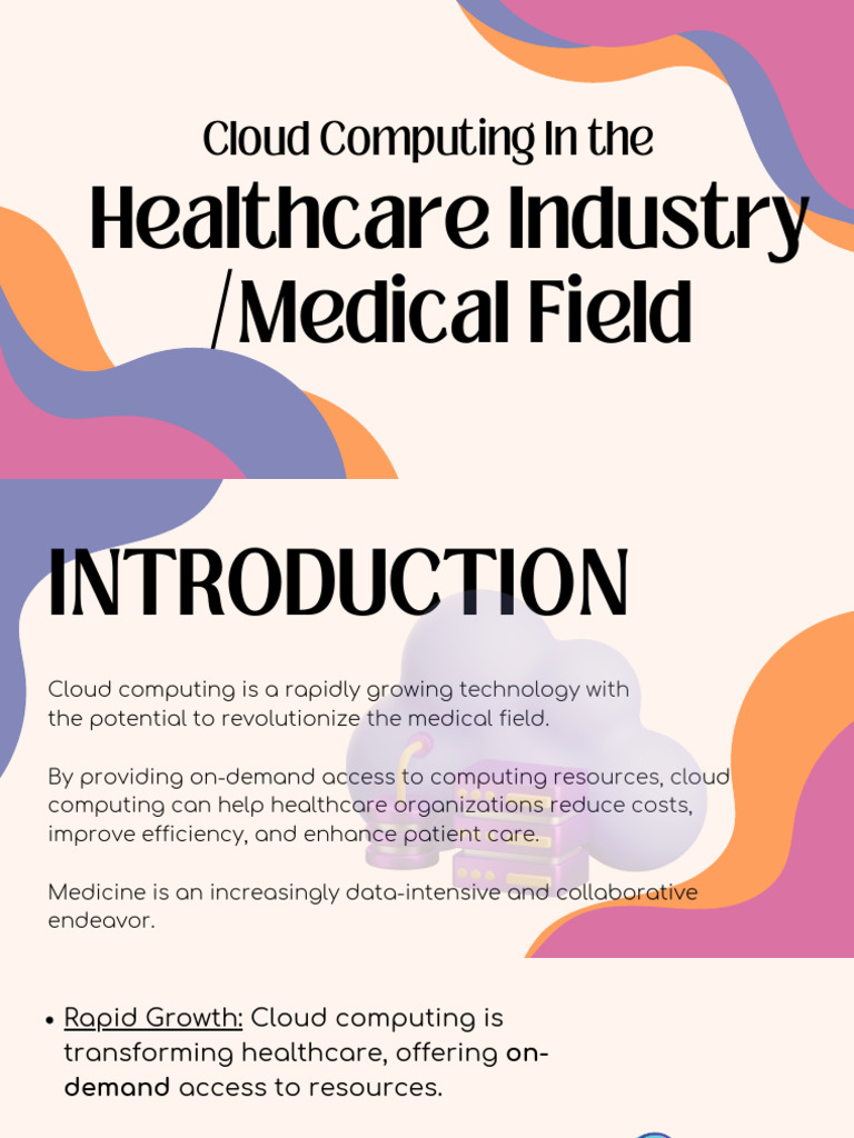 Use of Cloud Computing in Healthcare Industry | PDF | Cloud Computing | Health Care