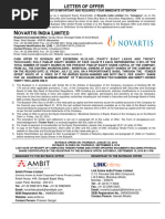 Letter of Offer For Buyback | PDF | Stocks | Securities (Finance)