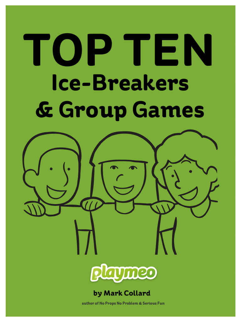 Top Ten Icebreakers Group Games 2021 | PDF | You Tube