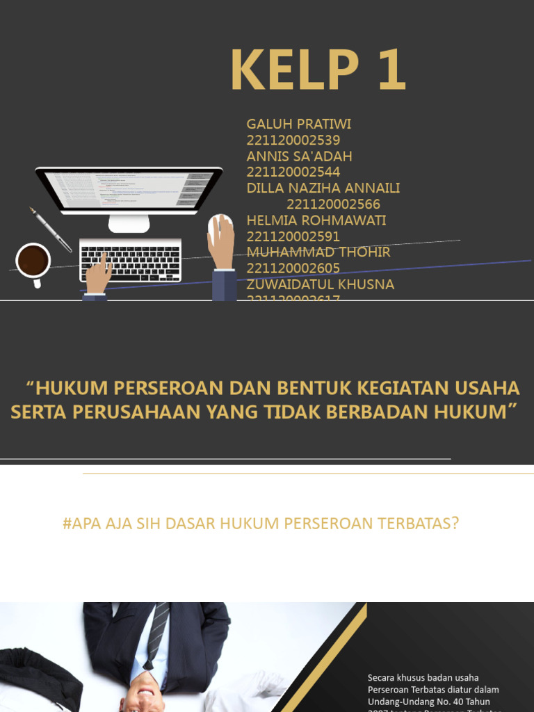 Kelp 1, Hukum Bisnis | PDF