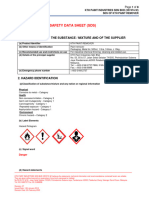 KTH GP Thinner 457 Safety Data Sheet | PDF | Toxicity | Safety