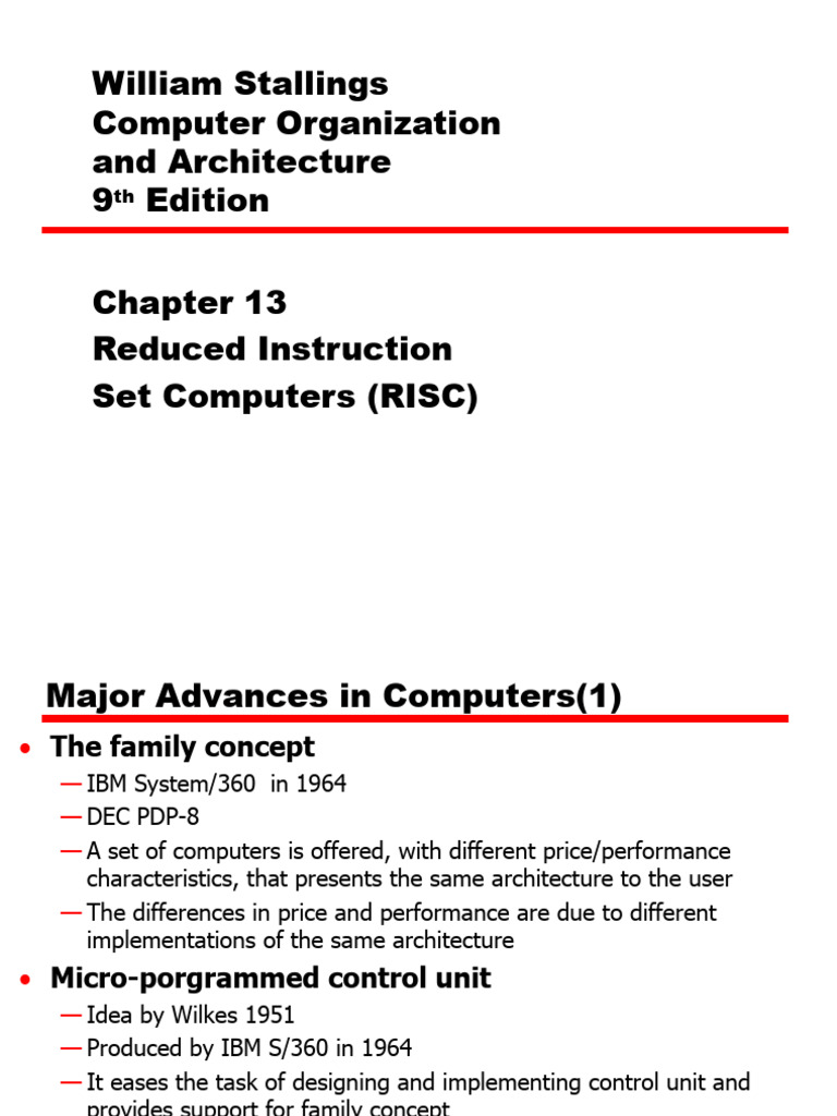 CH 13.ppt Type I | PDF | Central Processing Unit | Computer Programming