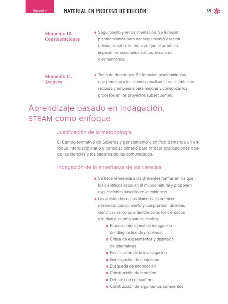 Aprendizaje Basado en Indagación. (STEAM Como Enfoque) | PDF | Matemáticas | Aprendizaje