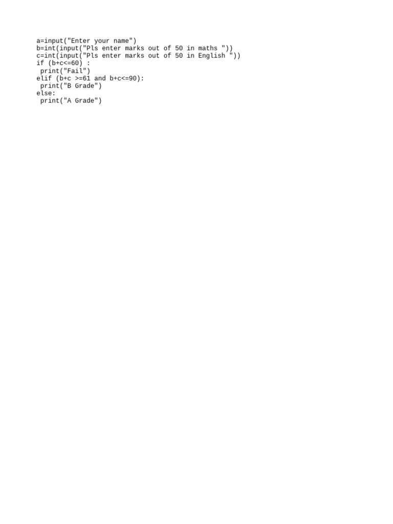 Student Grade Calculator Script | PDF