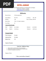 Hotel Booking Voucher Template | PDF
