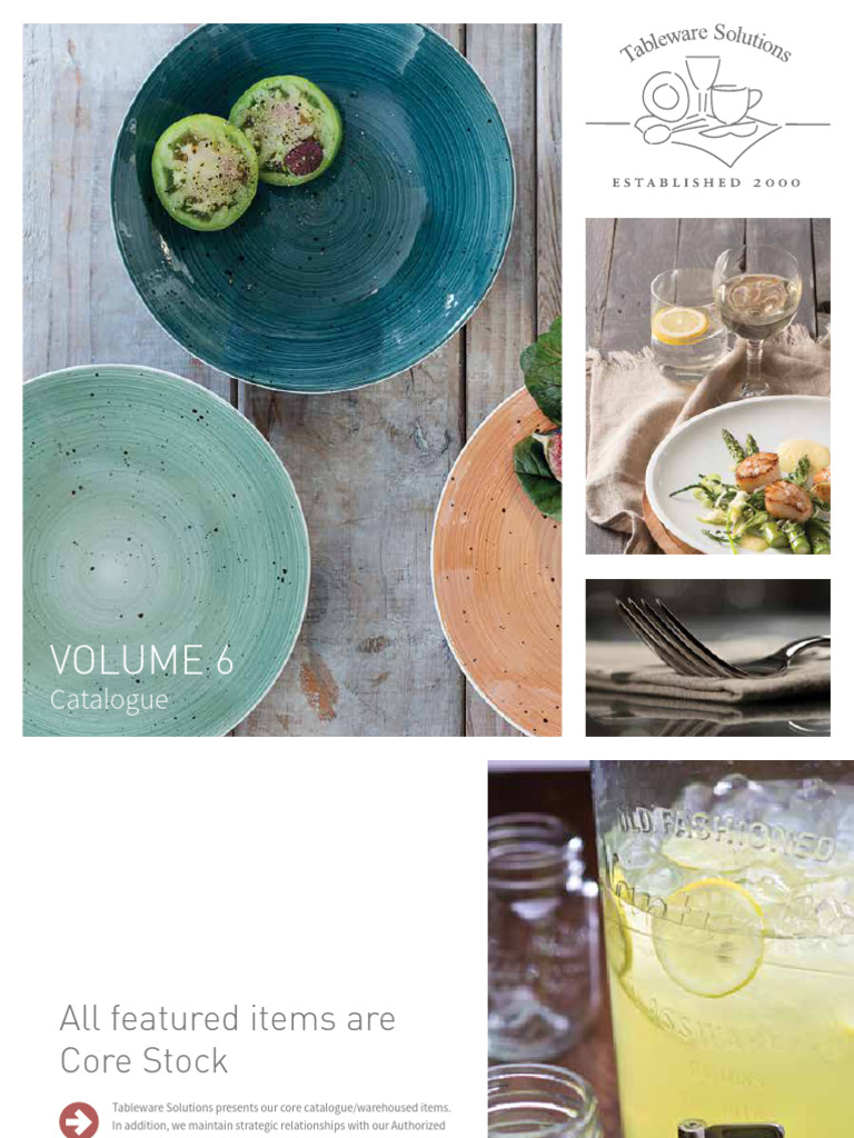Tableware Cancatalogue | PDF | Tableware | Cuisine