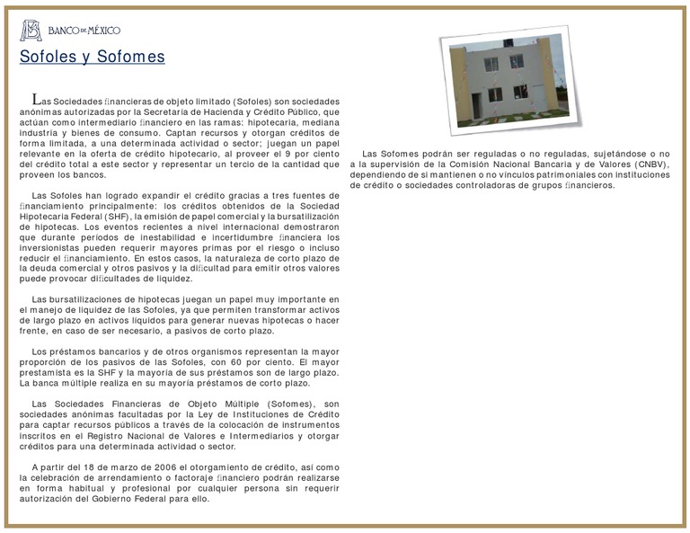 Sofoles y Sofomes | PDF | Finanzas y dinero