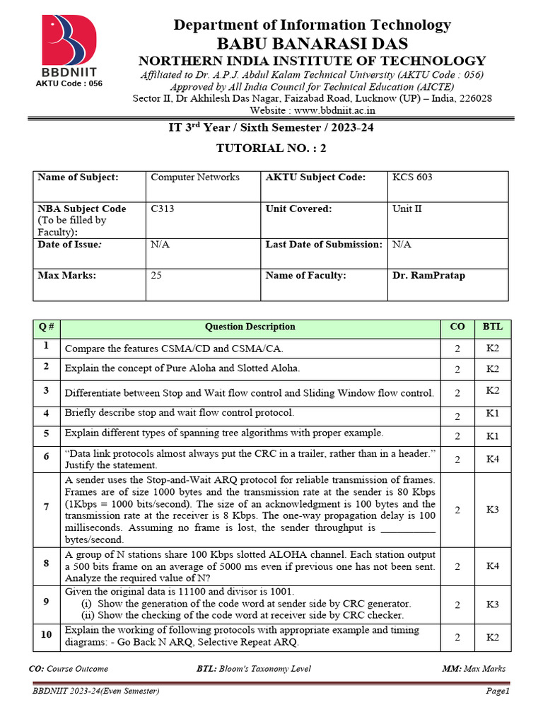 Computer Network Assignment | Download Free PDF | Information And ...
