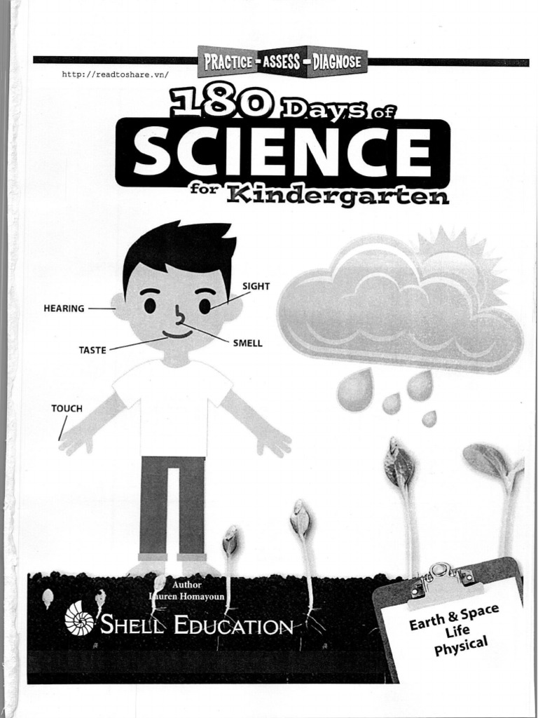 180 days of science for Kindergarten_0001 | PDF