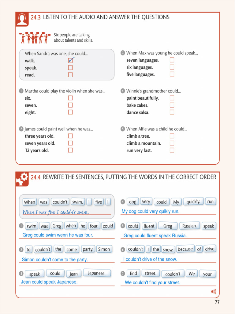 Listen To The Audio and Answer The Questions: Six People Are Talking ...