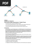 ITN Practice Skills Assessment - Packet Tracer | PDF | I Pv6 | Computer Network