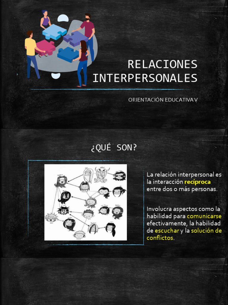 Relaciones Interpersonales y su Importancia | PDF | Relaciones ...