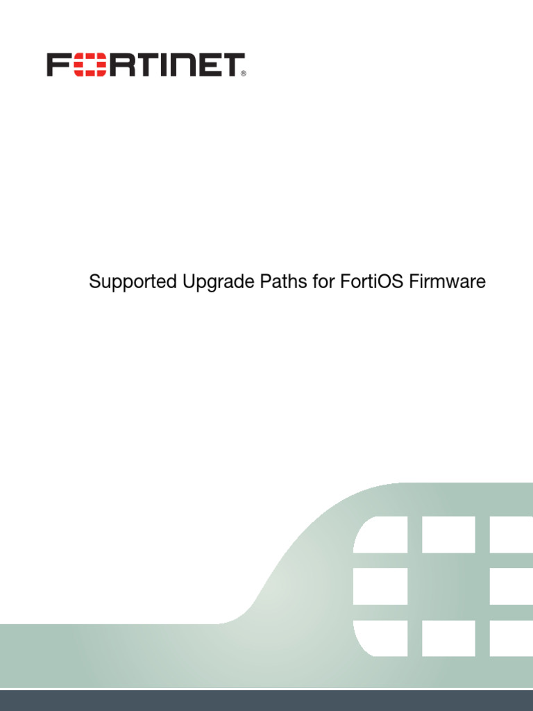 FortiOS-Upgradepath 5.0.5 | PDF | Trademark | Information Technology