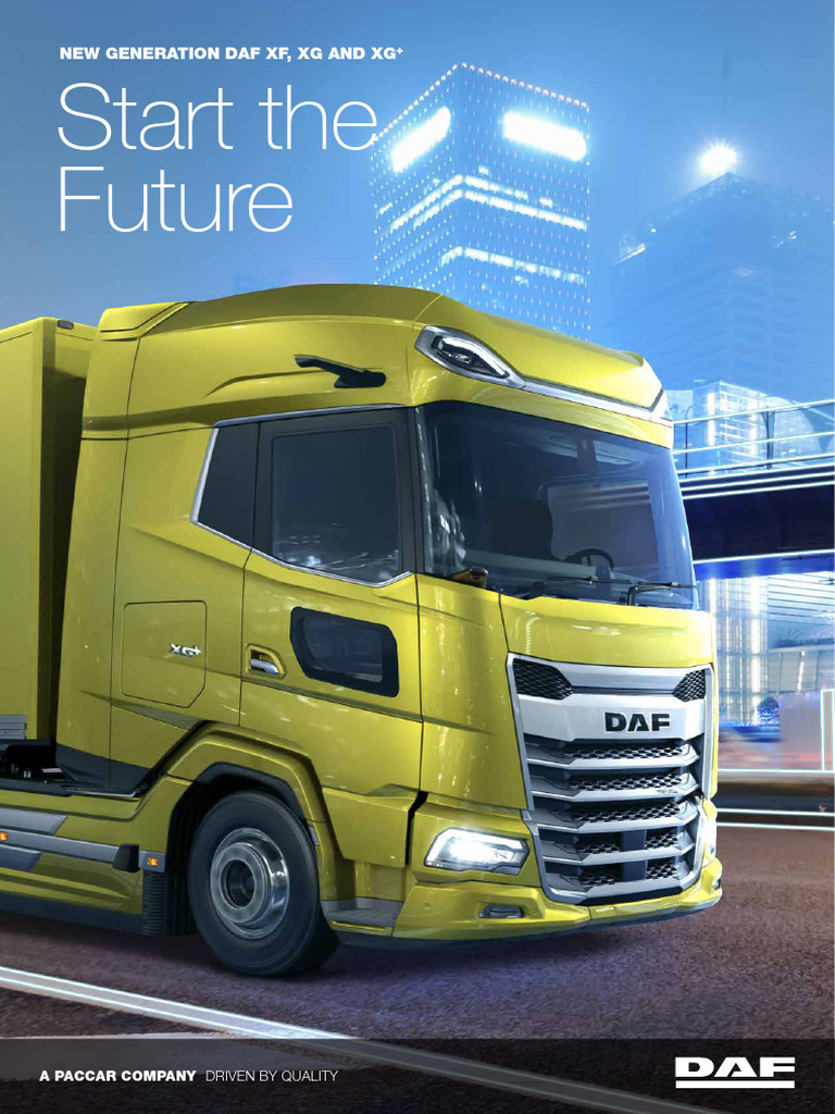 New Generation DAF Brochure 2023 EN - Web | PDF | Truck | Engines