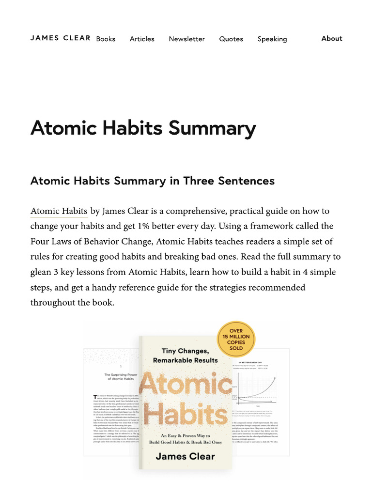 Atomic Habits-James Clear | PDF
