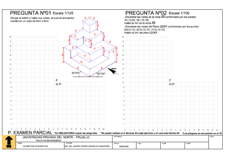 PARTE T1-Model | PDF | Geometría