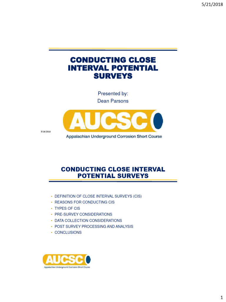 Close Interval Potential Survey Guide | PDF | Materials | Electrochemistry