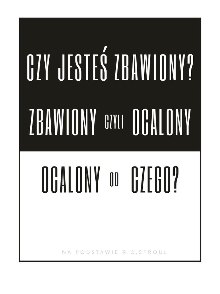 Czy-jestes-zbawiony-czyli-ocalony | PDF