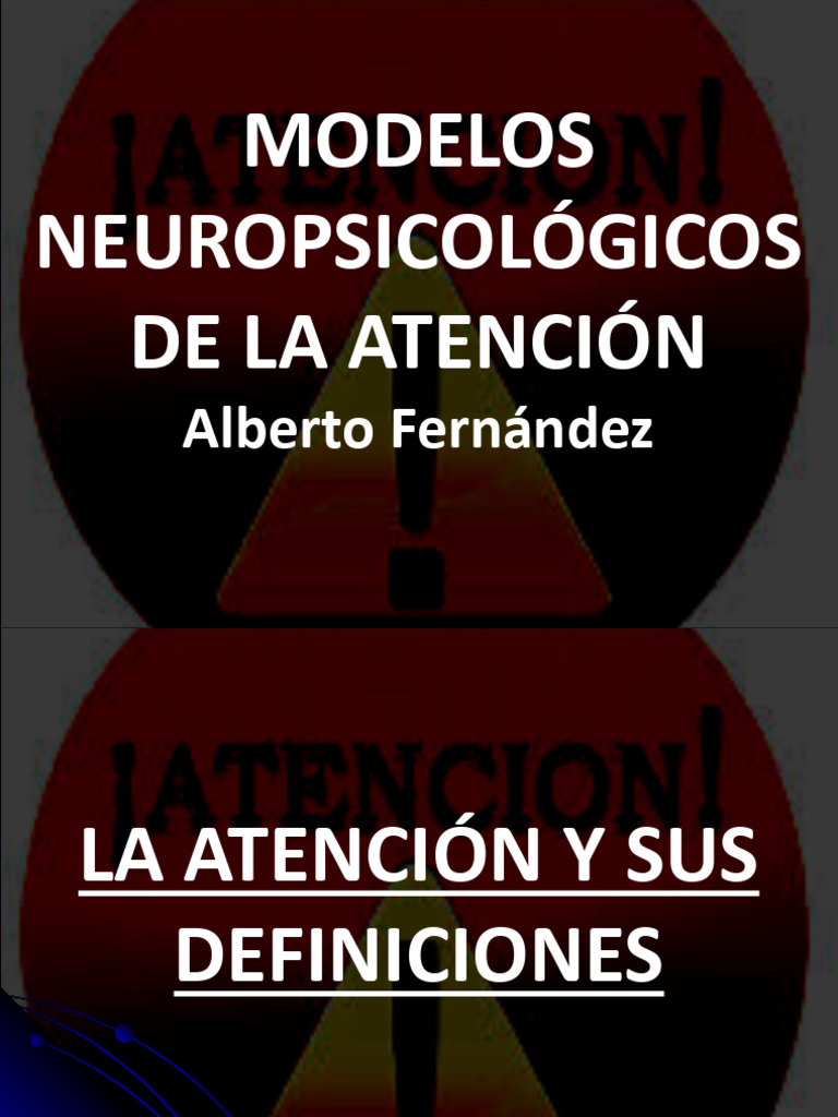 Clase 4. Atención y Sensopercepción | PDF | Percepción | Atención
