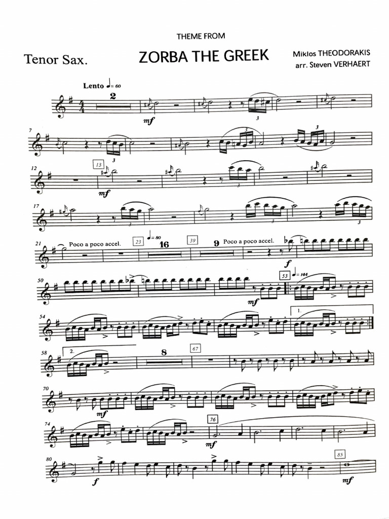 Zorba The Greek | PDF