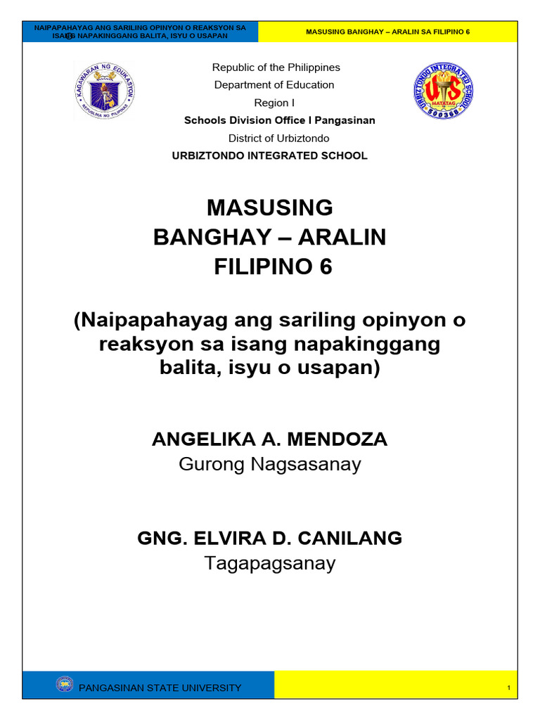 Fil 6 - Q4-WK3 | PDF