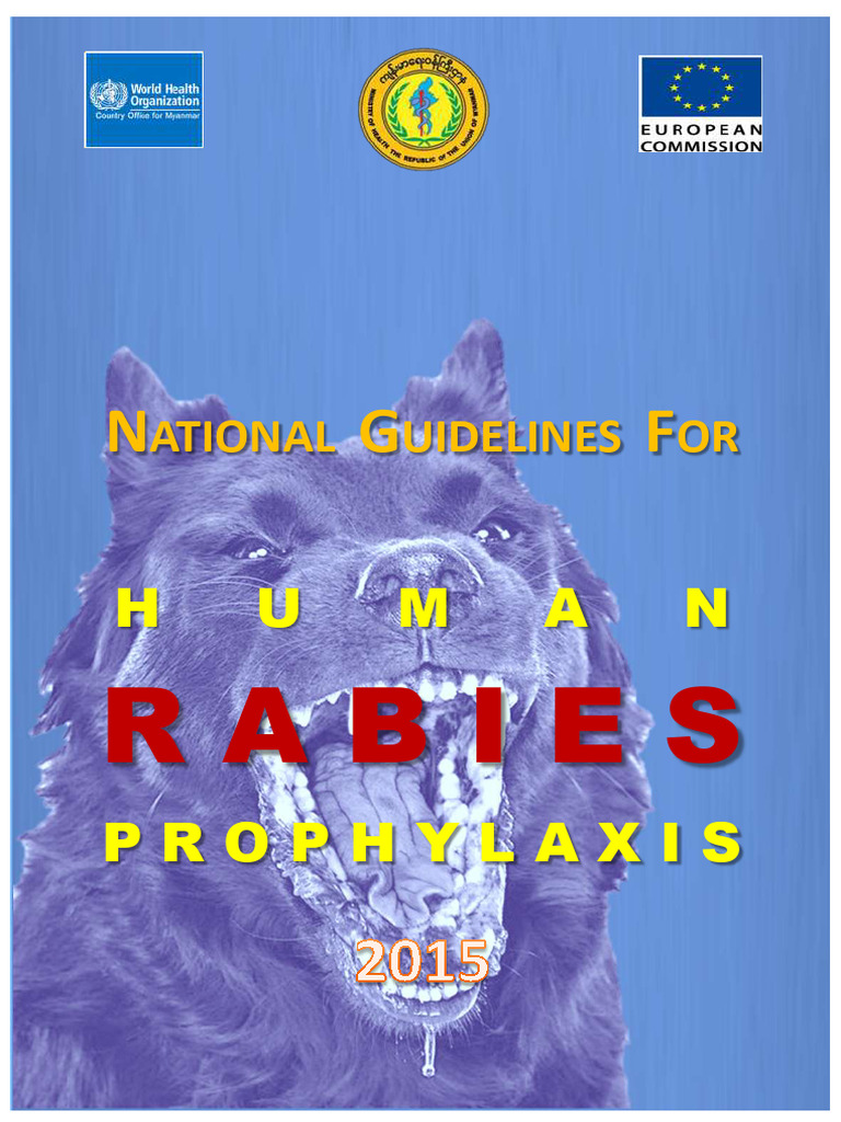 National Guidelines for Rabies | PDF | Rabies | Vaccines