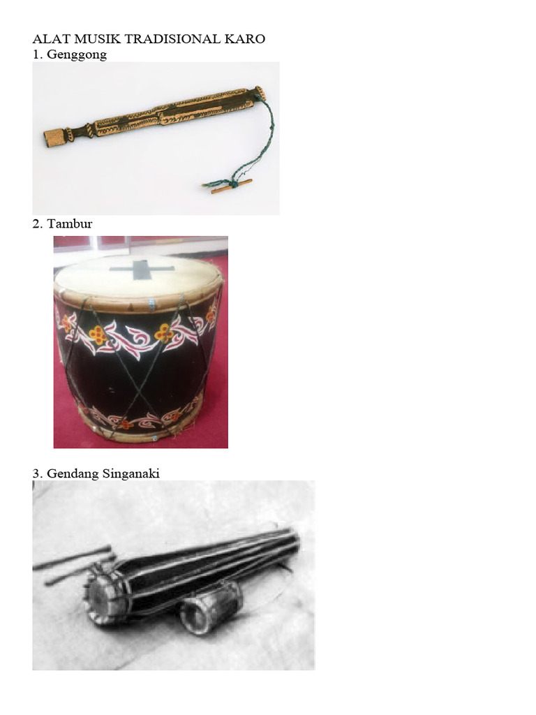 Alat Musik Tradisional Campur | PDF