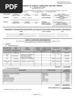 Sample Correctly Filled Wealth Declaration Form | PDF | Equity (Finance) | Financial Services